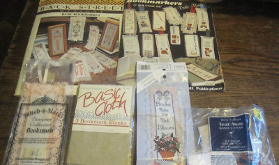 3 BKS-BackStreet Designs BASIC BOOKMARKSI&BOOKMARKERS &6 Stitch-n-Mark ...