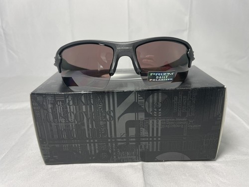 New Oakley FLAK 2.0 XL Matte Steel Frame Prizm Daily Polarized Lens | eBay
