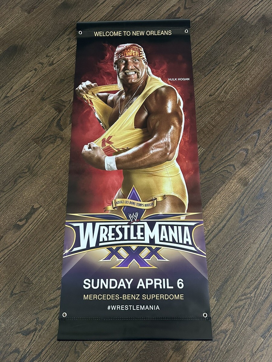 Wrestlemania 30 Poster Hulk Hogan