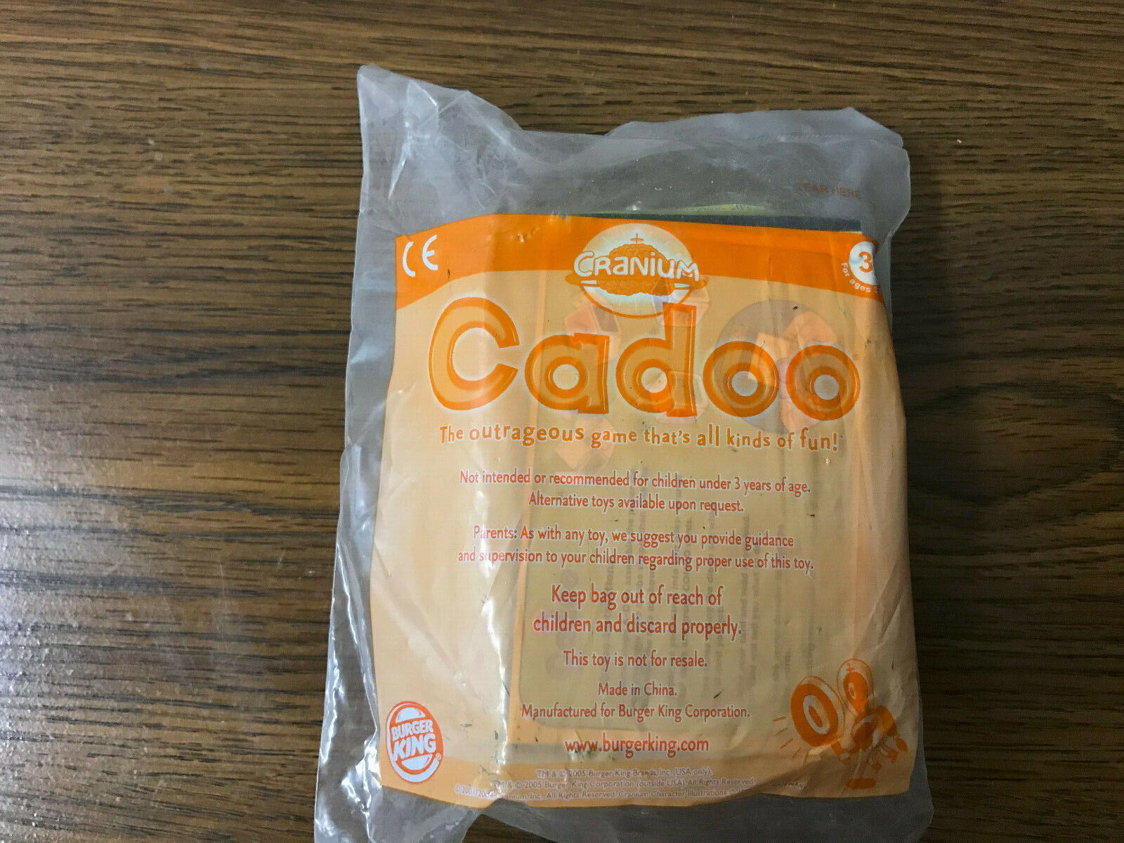 Cadoo- Burger King Toy | eBay