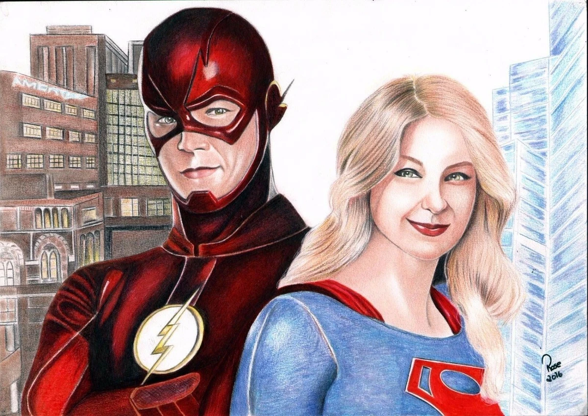 How To Draw Flash Superhero