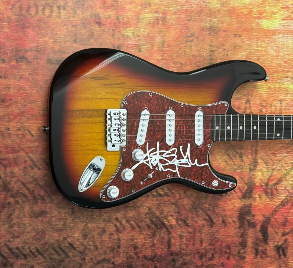 GFA Montrose Band Singer KEITH ST. JOHN Signed Electric Guitar PROOF ...
