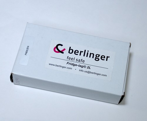 Berlinger #225-9915-002-EE Fridge Tag 2L Data Logger Thermometer Alarm ...