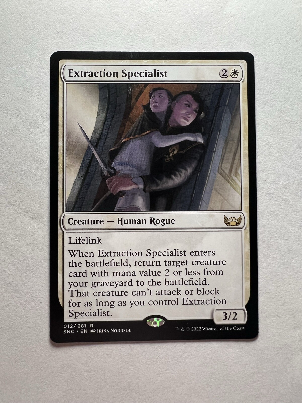 MTG Extraction Specialist Streets of New Capenna 012/281 Regular Rare ...