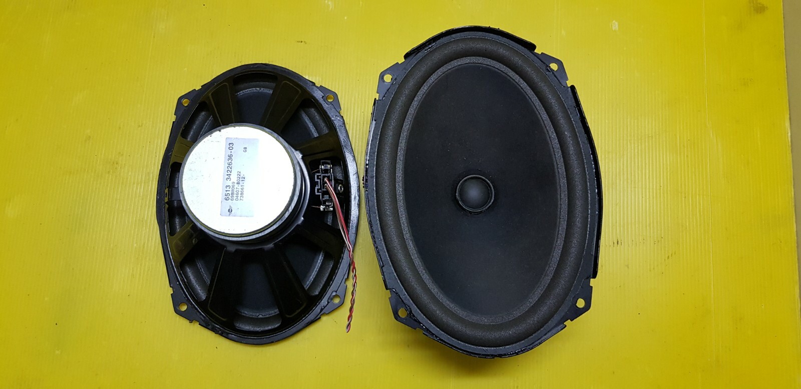 2008-2011 BMW MINI COOPER S R56 REAR LEFT & RIGHT SPEAKER SET 6513 ...