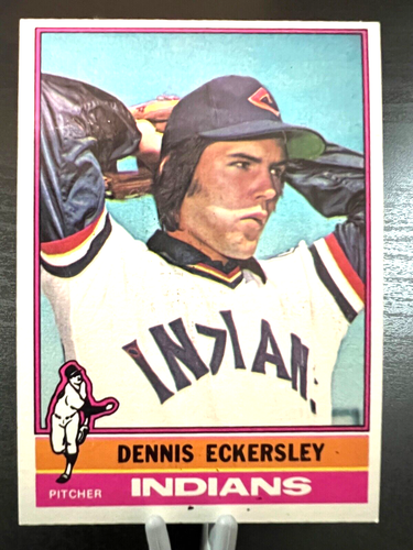 DENNIS ECKERSLEY - ROOKIE Card RC - 1976 Topps Baseball #98 - Decent ...