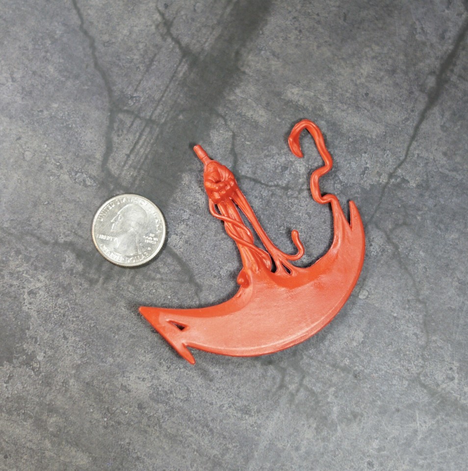 MARVEL LEGENDS CARNAGE SYMBIOTE HAND WEAPON BLADE EFFECT CUSTOM FODDER ...