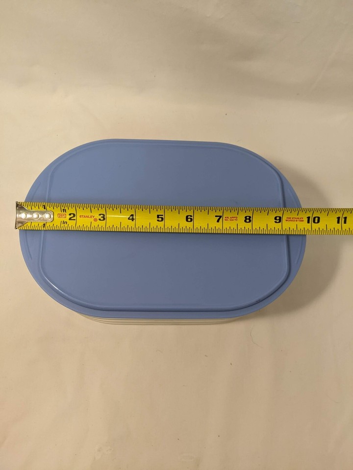 Vintage TUPPERWARE Fridge Stackables Deli Keeper Meat Cheese Container ...