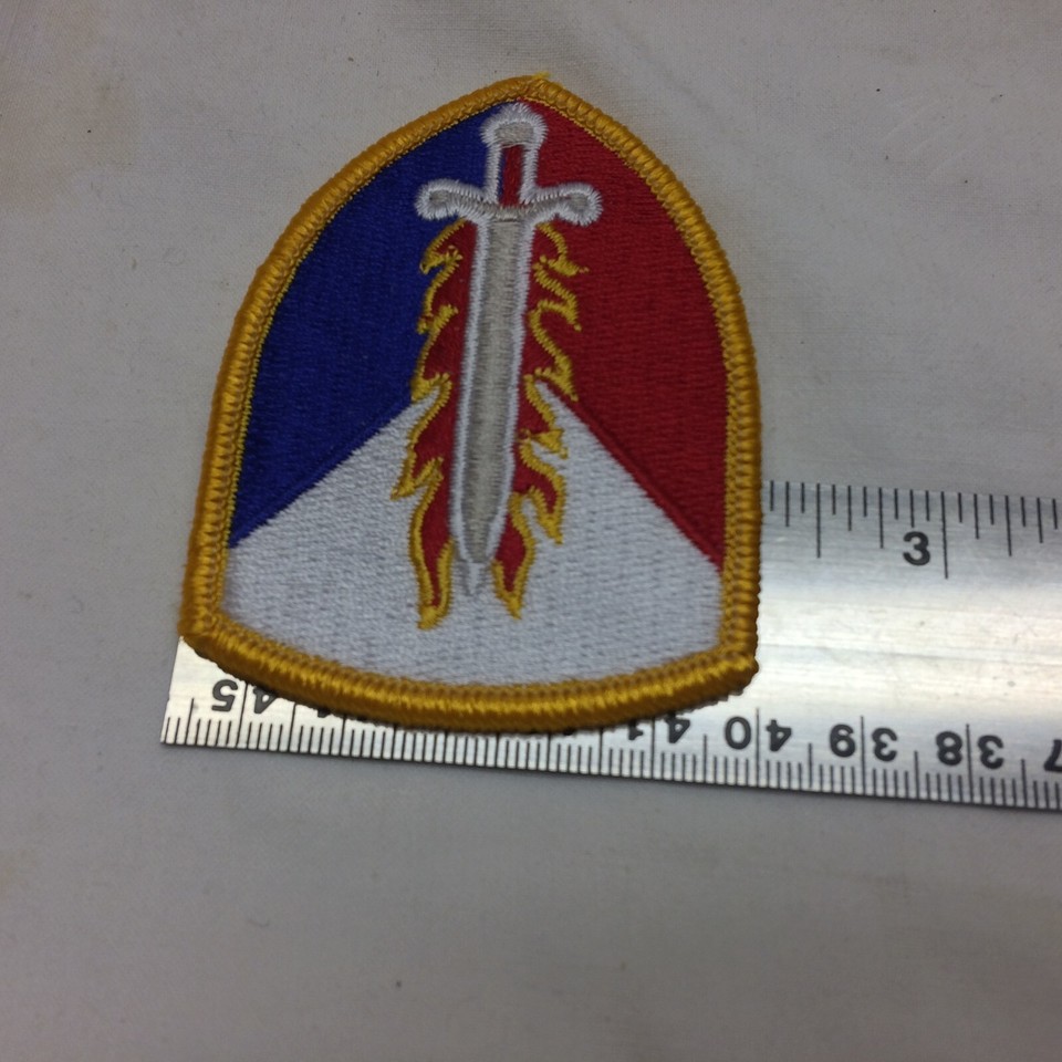 Military Patch Badge Army 409th Support Brigade Color Variant | eBay