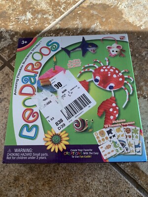 Bendaroos Amazing Flexible Building Sticks Mega Pack 500+ Pieces Craft Kit | eBay