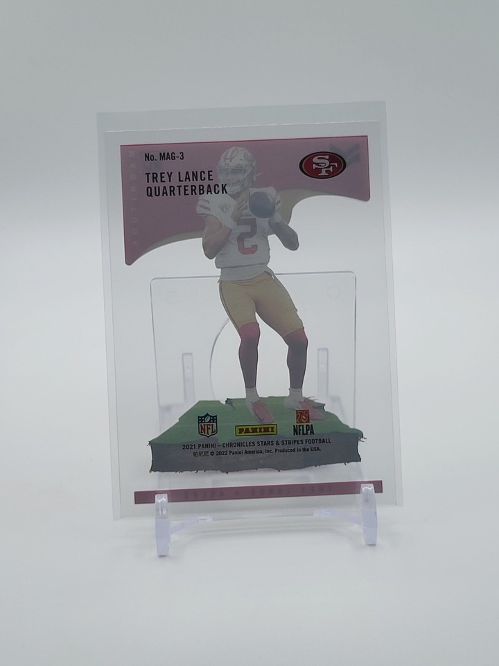 Trey Lance ROOKIE CARD "Magnitude" 2021 Panini Chronicles Stars ...