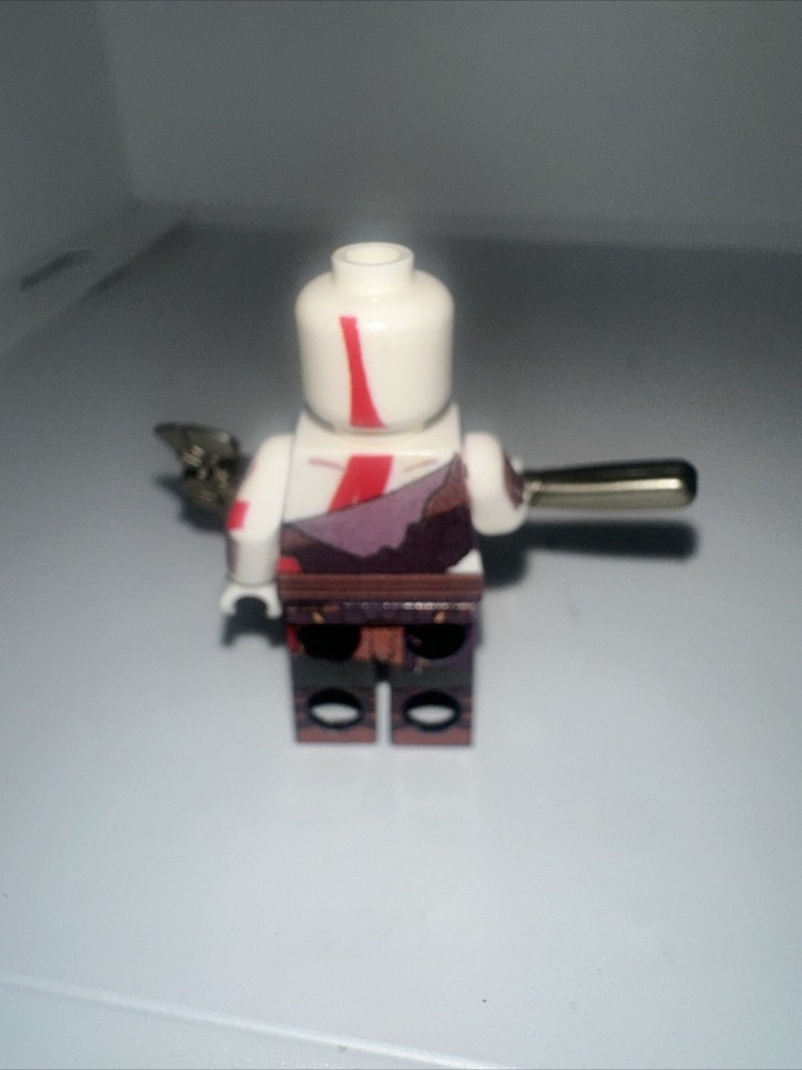 Custom Lego Kratos Mini Figure Norse | eBay