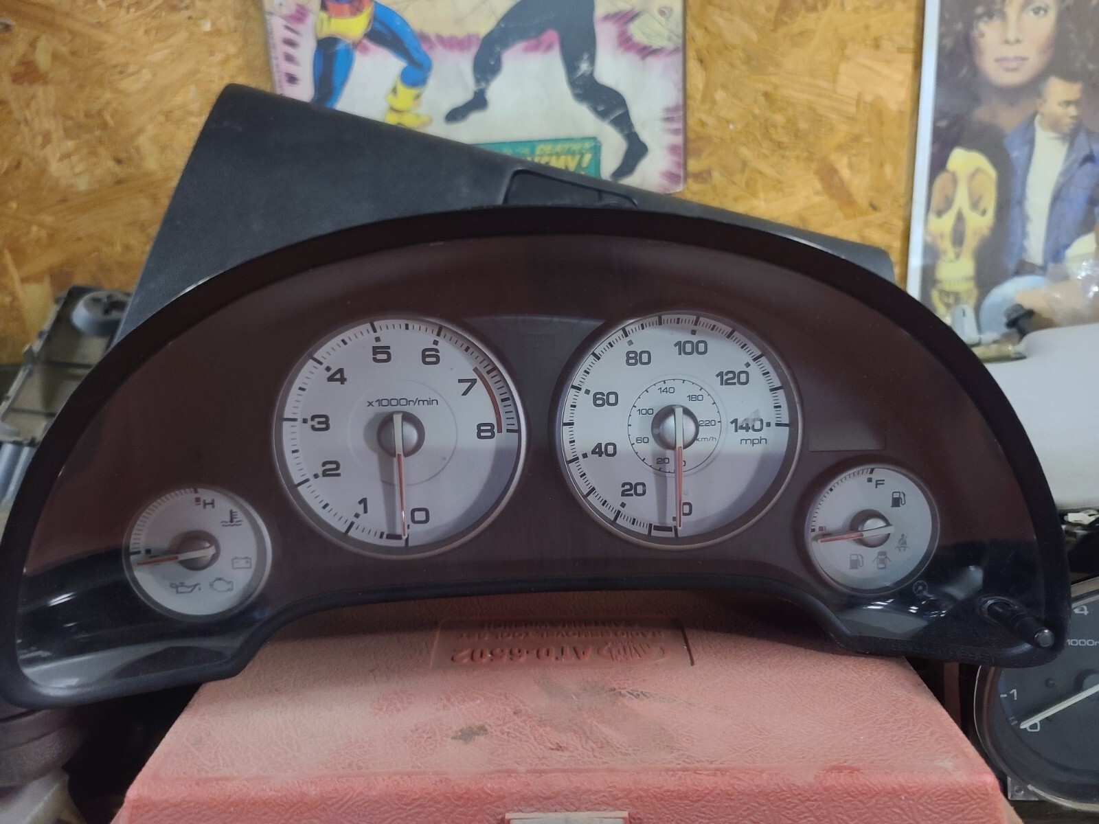 05-06 ACURA RSX BASE INSTRUMENT GAUGE CLUSTER SPEEDOMETER OEM | eBay