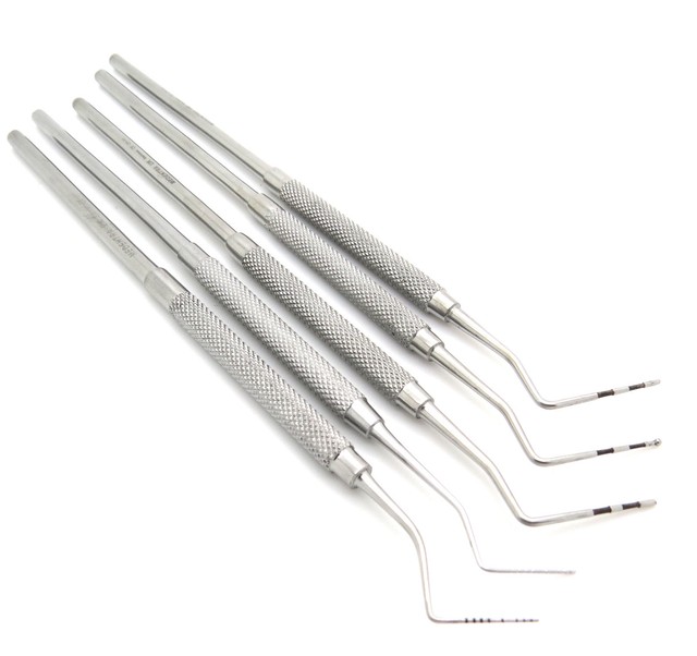 Dental Perio Probes Set of 5 William Color Coded Periodontal Probes ...