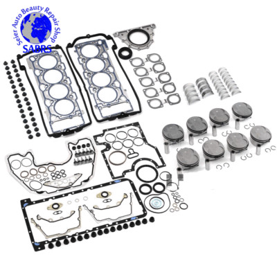 Engine Overhaul Rebuild Kit For BMW 545i 645Ci 745i X5 E53 E60 E63 E66 ...