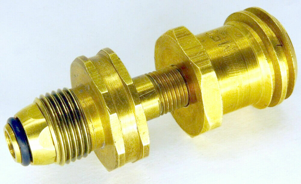 Convert Old Style Propane Tank External Acme Thread Soft Nose Pol Bbq ...