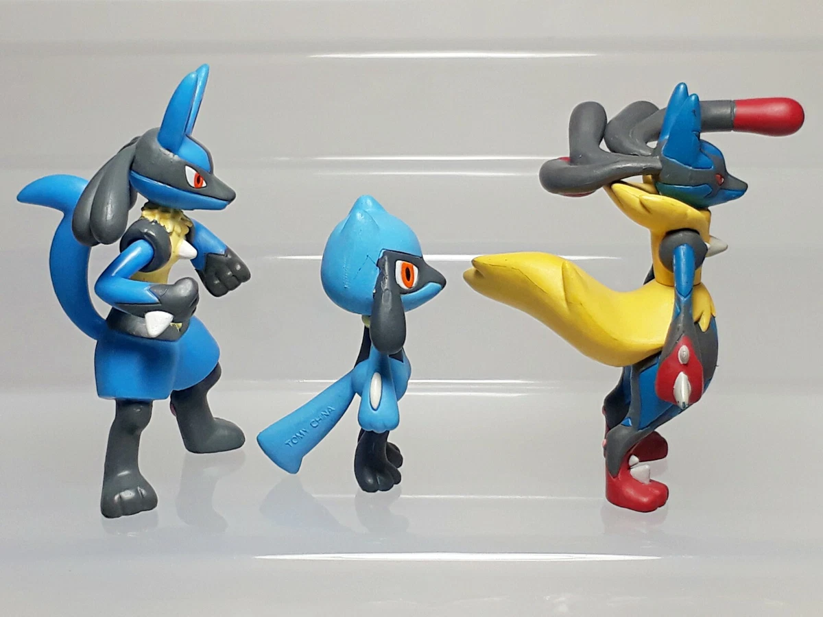 Riolu Lucario Mega Lucario
