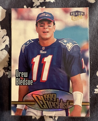 1999 FLEER ULTRA FOOTBALL PATRIOTS DREW BLEDSOE CHECKLIST CARD #248 | eBay