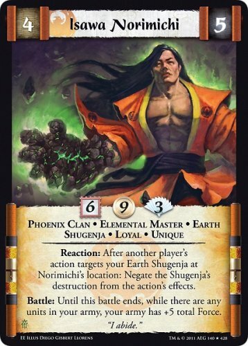 Legend of the Five Rings L5R CCG EE Emperor Ed Isawa Norimichi | eBay