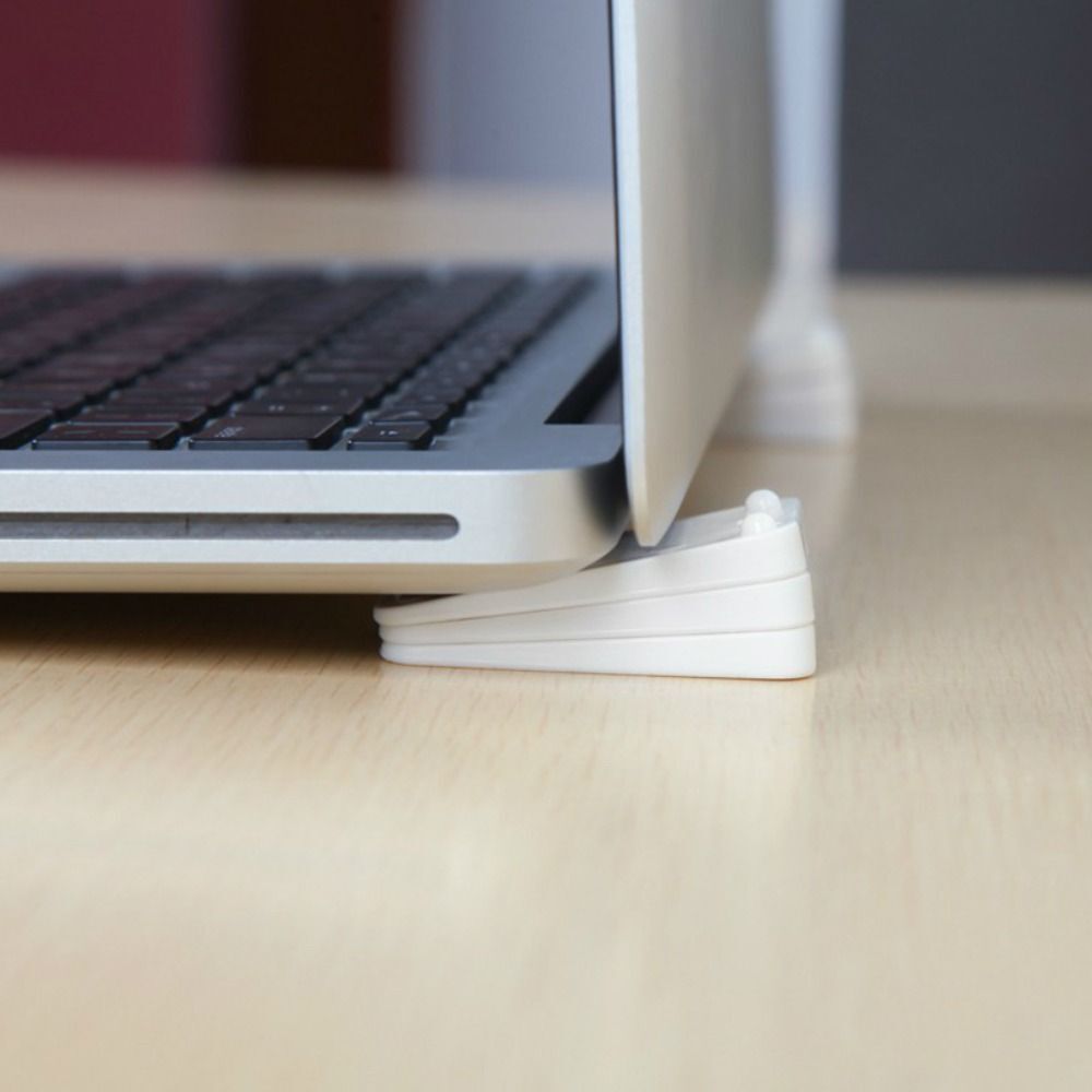 12 PCS White Leveler Plastic Furniture Levelers Toilet Shims, Doors ...