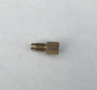 Metric Brake Line Adapter M9-1.0 Male to 3/8-24 Female 3/16" Tube AGS ...