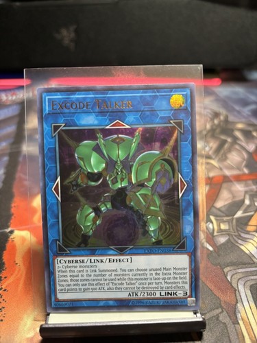 Yu-Gi-Oh! Excode Talker Unlimited EXFO-EN038 Ultra Rare NM x1 | eBay