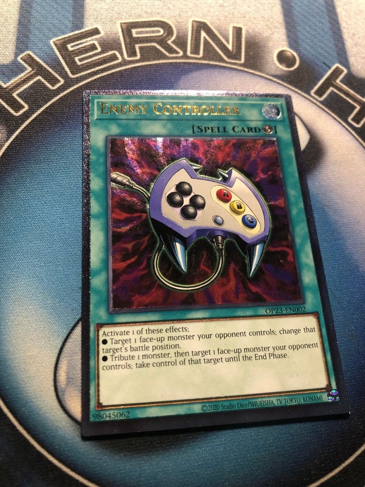 ENEMY CONTROLLER *** ULTIMATE RARE OTS PACK OP23-EN002 (NM) YUGIOH! | eBay
