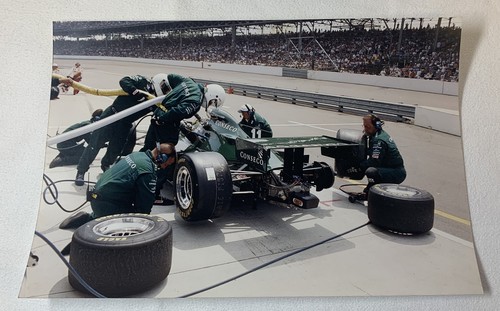 1999 photo ~ AJ FOYT PIT CREW ~ 8x12 | eBay