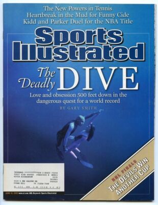 Sports Illustrated June 16, 2003 The Deadly Dive Quest for a World ...