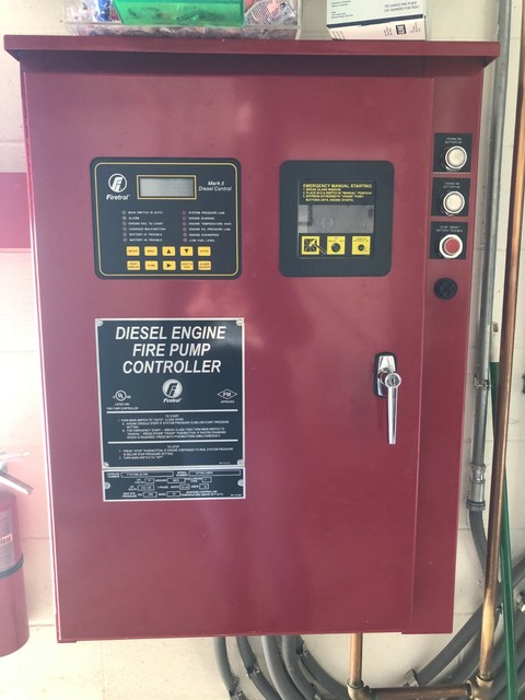 Firetrol FTA1100-JL12N Diesel Engine Fire Pump Controller 110/120V 20A ...