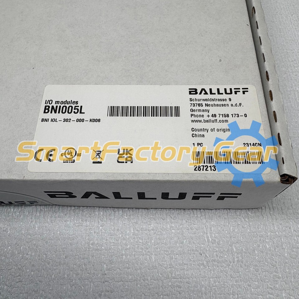 New Balluff BNI005L BNI IOL-302-000-K006 I/O Module#1pcs In Box | eBay