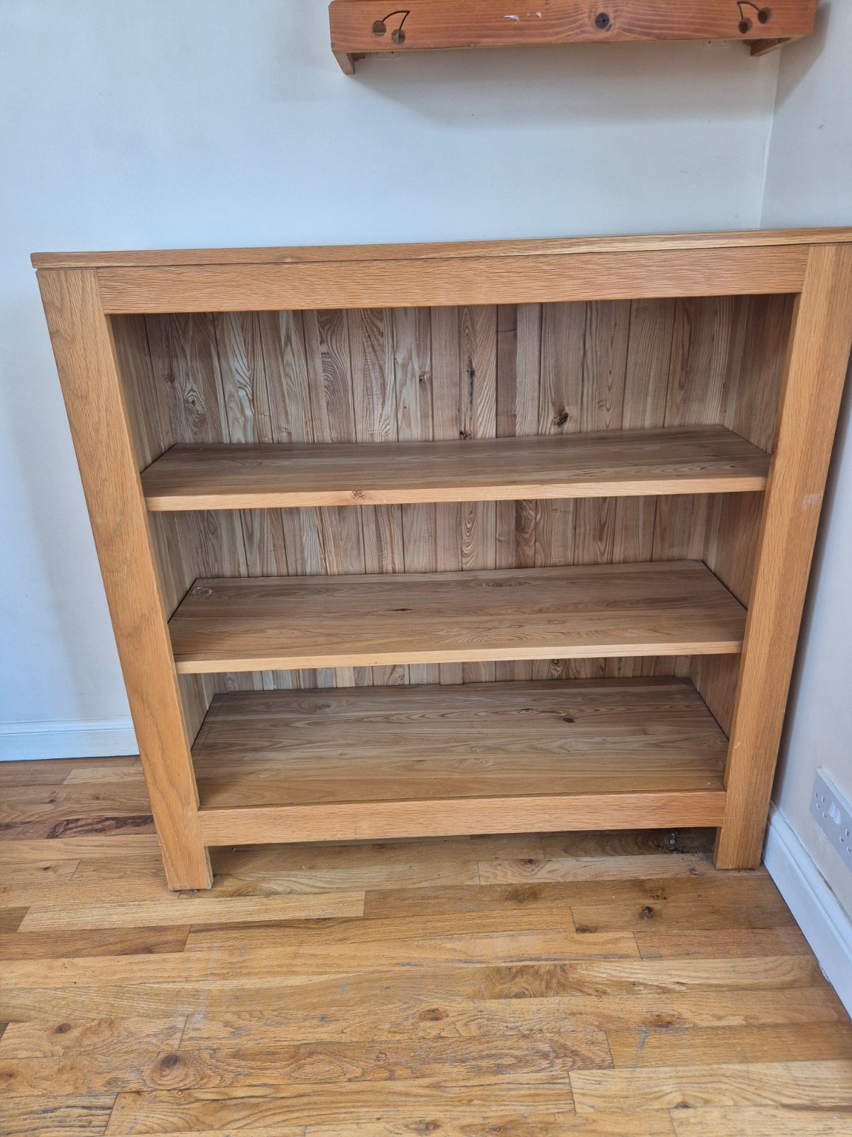 solid oak bookcase | eBay UK