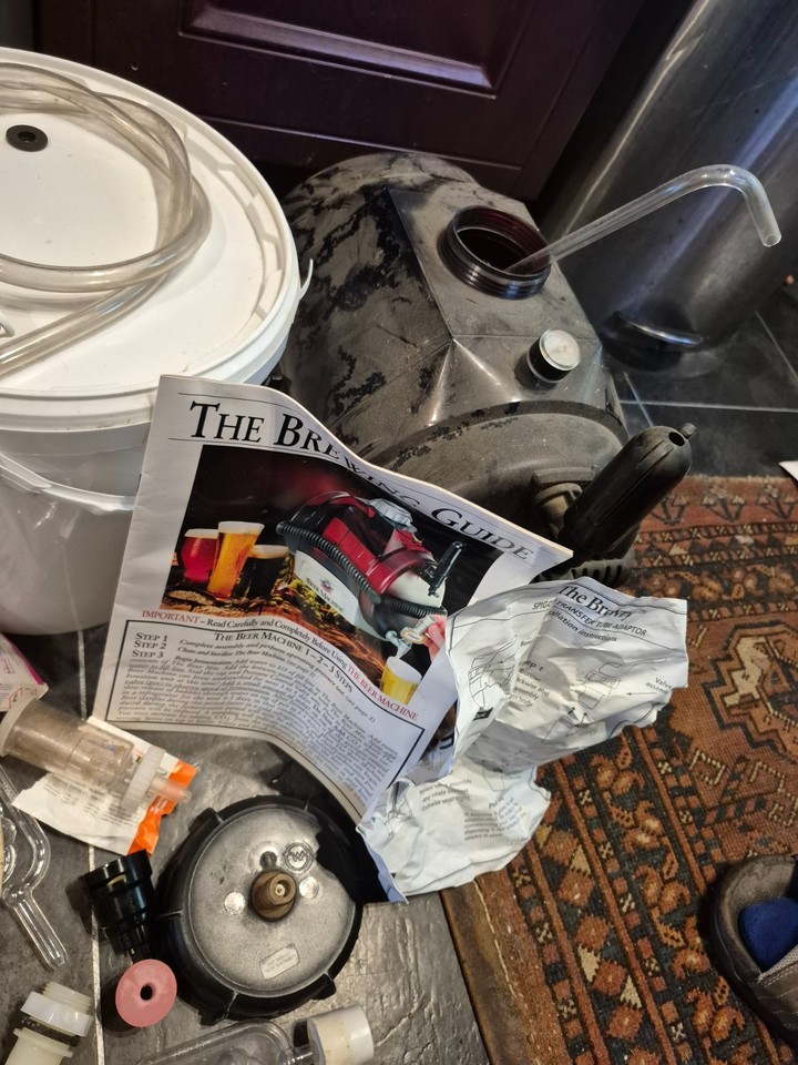 Home brewing/winemaking equipment - Beer Machine/King Keg/Fermentation ...