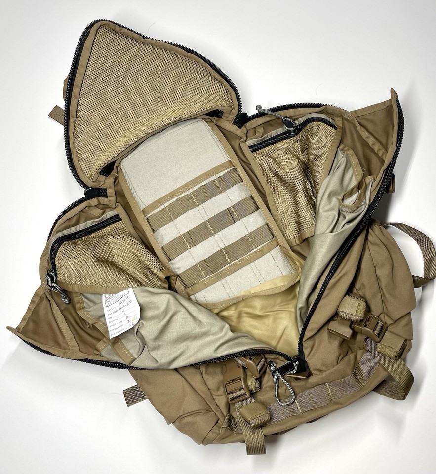 NEW Mystery Ranch 3 Day Assault Pack Tri-Zip COYOTE SOCOM Backpack US ...