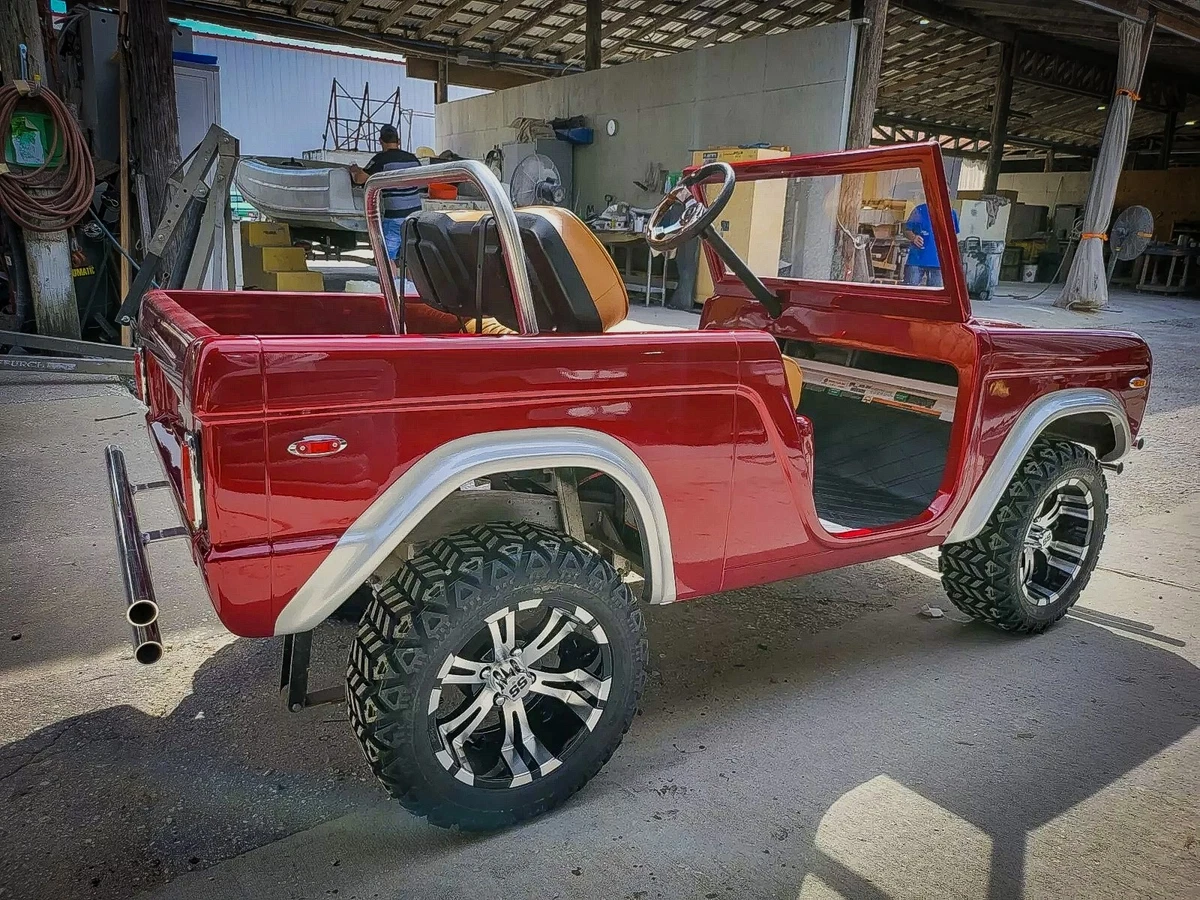 The Tiny Bronco Golf Cart of Your Dreams