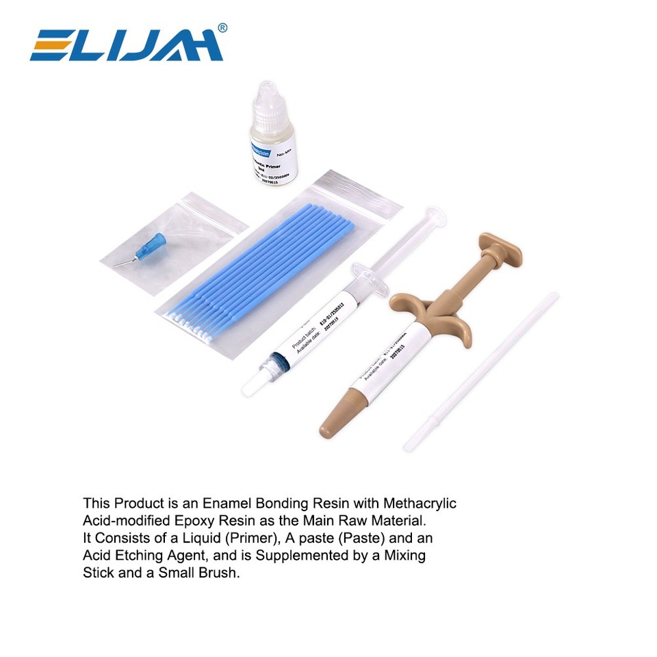 Dental Orthodontic Light Cure Adhesive Bonding Metal Bracket Etch Gel ...