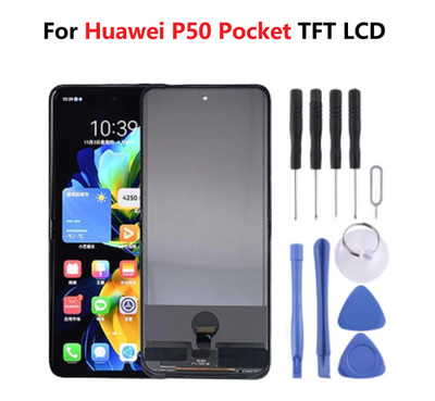 TFT LCD Display Touch Screen Digitizer Assembly For Huawei P50 Pocket ...