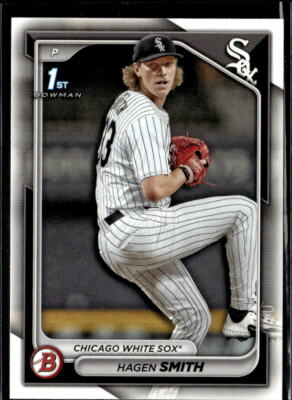 2024 Bowman Draft Paper Hagen Smith Chicago White Sox #BD-2 5 Card Lot ...