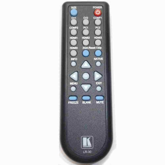 Kramer LR-30 Remote Controller compatible with Kramer VP-438 (REM-27-J ...