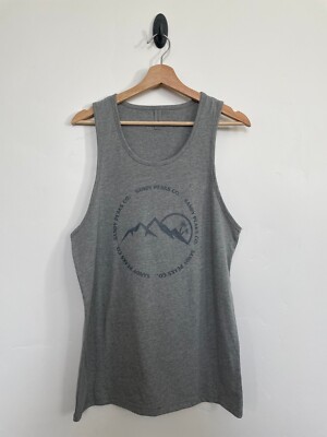 Sandy Peaks Tank Top - Grey - Unisex Fit - Comfort Blend 6233 Next ...
