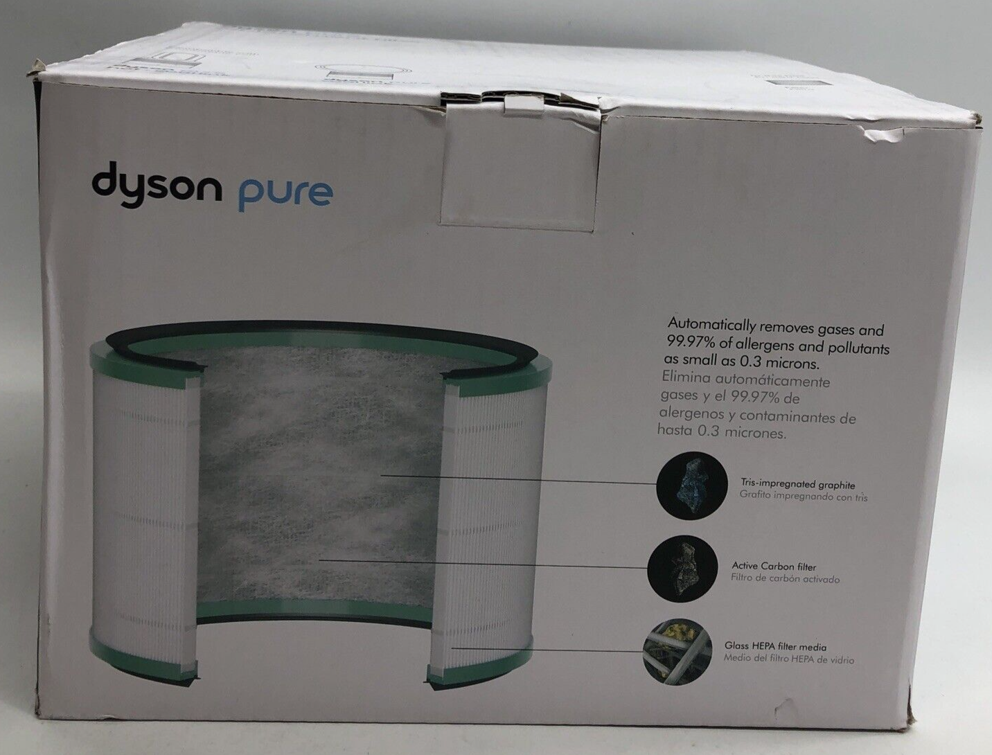 Genuine Dyson Pure Glass HEPA Replacement Filter 968125-03 Pure Hot ...