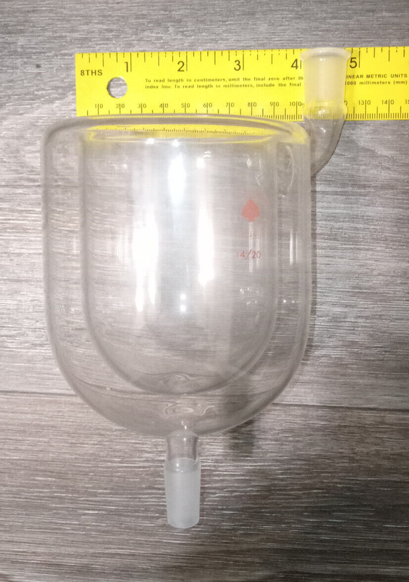 Dry Ice Condenser, Dewar type, 100mm length 100mm width, 14/20 joints ...