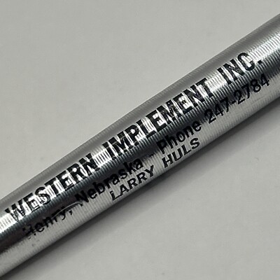 VTG Ballpoint Pen WESTERN IMPLEMENT Henry NE Larry Huls International ...