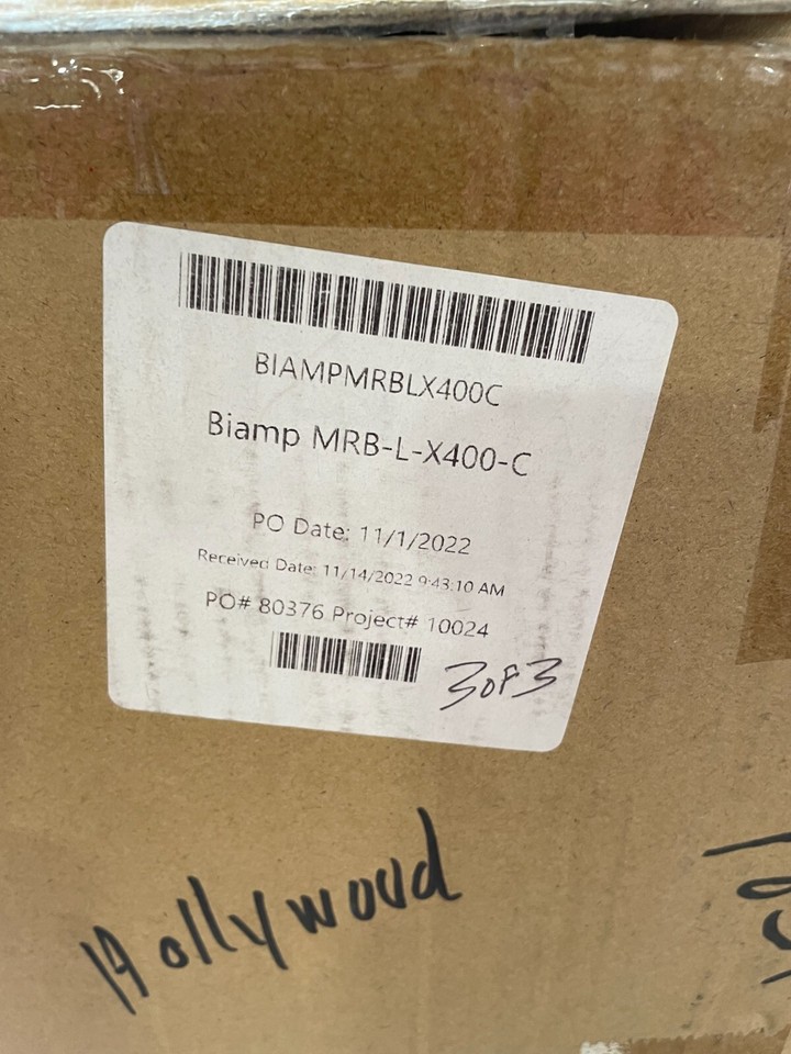 biamp tesira forte x-400 | eBay