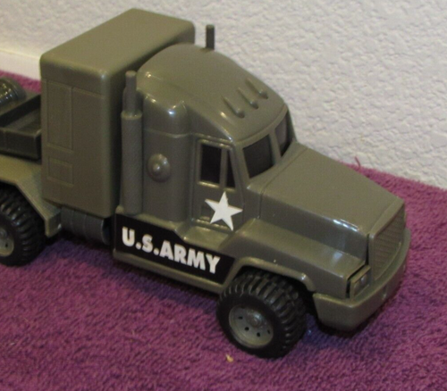 Vintage Boley Military Semi Truck and Tractor Trailer 1:32 Scale Toy | eBay