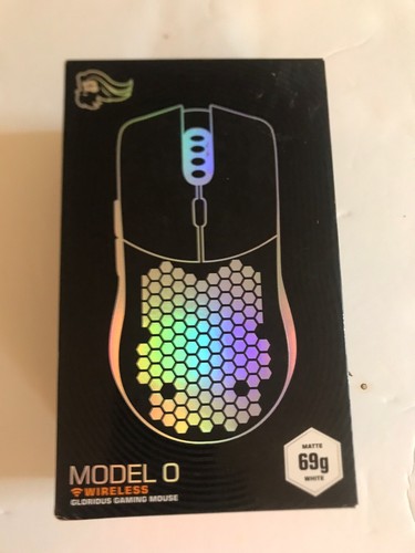 GLORIOUS MODEL O WIRELESS GAMING MOUSE MATTE WHITE | eBay
