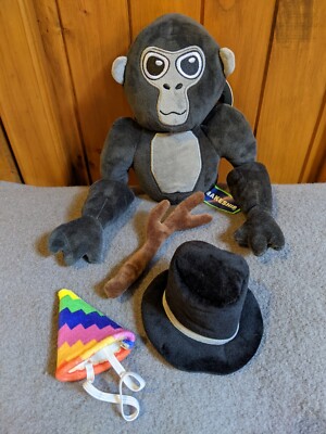 LIMITED EDITION "Gorilla Tag Monke" Plush [w/ STEAM GAME KEY CODE ...