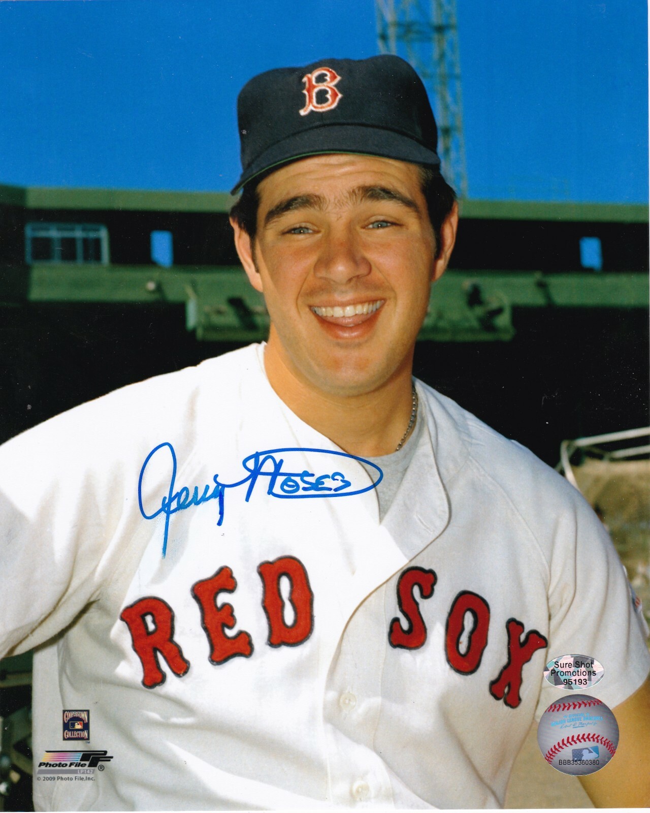 JERRY MOSES BOSTON RED SOX 1967 ACTION SIGNED 8x10 | eBay