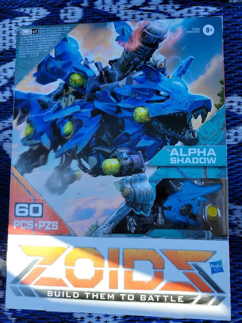 Zoids Giga Battlers Alpha Shadow - Wolf-type Buildable Beast Figure ...