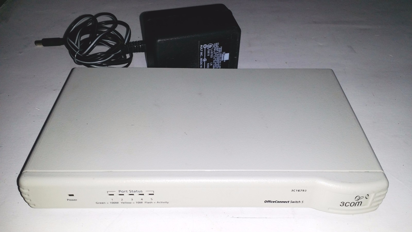 3Com OfficeConnect Switch 5 (3C16793) 5-Ports External Switch with ...